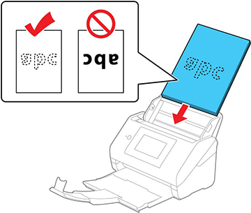 Loading Originals in the Input Tray