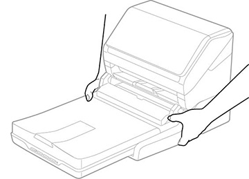 Transporting the Flatbed Scanner Dock