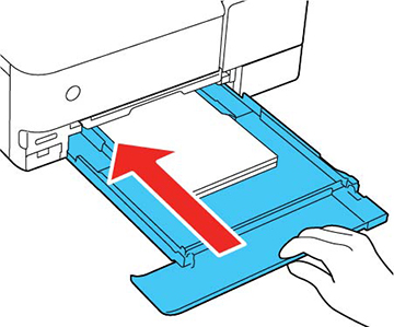 Loading Paper in Cassette 2 (Lower Cassette)