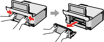 Paper Jam Problems in the Rear Cover