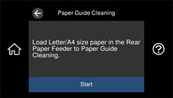 Cleaning the Paper Guide