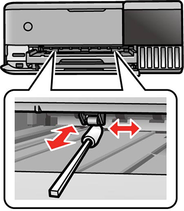 Cleaning the Paper Guide