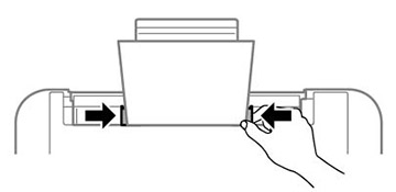 Loading Paper in the Rear Paper Feeder