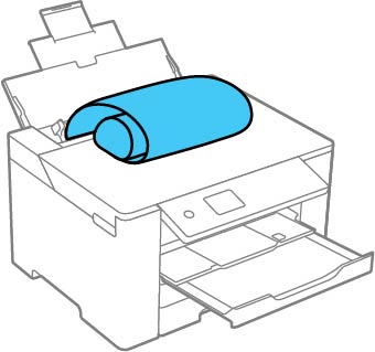 Loading Paper in the Cassette and Paper Tray (Rear Paper Feed Slot)