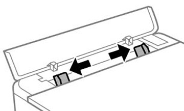 Loading Paper in the Rear Paper Feed Slot