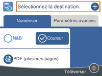 Numérisation vers le nuage