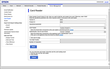 Connecting an Authentication Device
