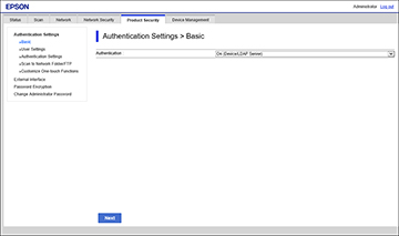 Enabling Authentication