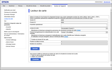 Connexion d'un dispositif d'authentification
