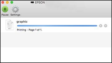 Checking Print Status - Mac