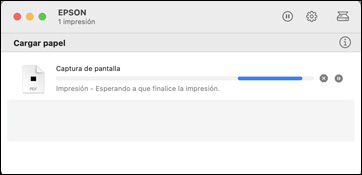 Cómo revisar el estado de impresión - Mac
