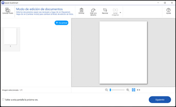 Cómo escanear un documento en Epson ScanSmart