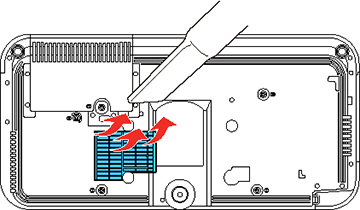 Cleaning the Air Filter and Vents