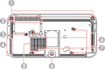 Projector Parts - Base