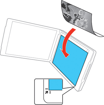 Placing Originals While Using the Scanner Stand