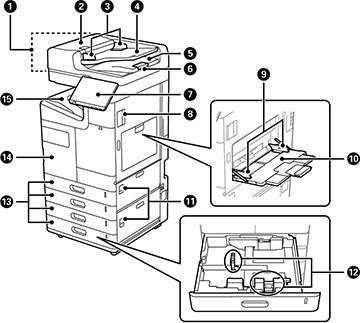 Product Parts - Front and Inside