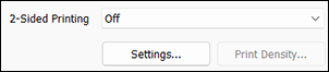 Selecting Double-sided Printing Settings - Windows