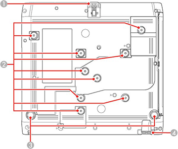 Projector Parts - Base