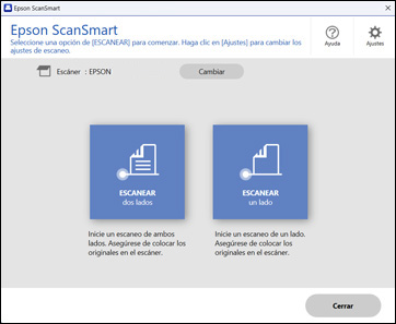 Cómo escanear un documento en Epson ScanSmart