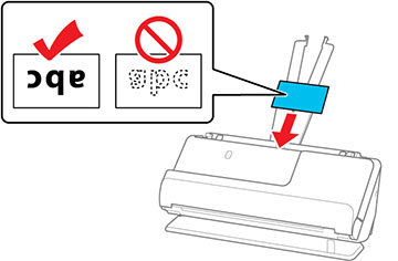 Loading Plastic and Laminated Cards in the Input Tray
