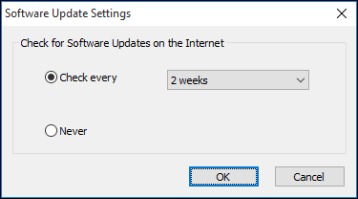 Changing Automatic Update Options