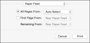 Selecting Basic Print Settings - PostScript Printer Software - Mac