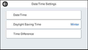 Selecting the Date and Time