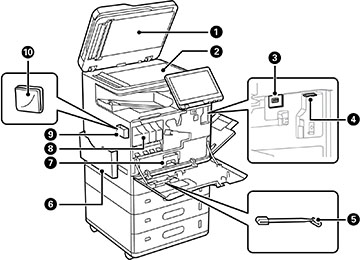 Product Parts - Front and Inside