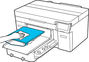 printer platen cleaning