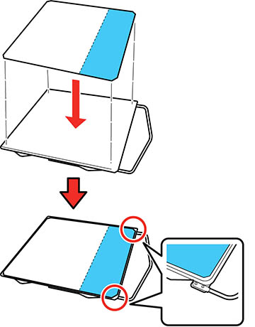 Attaching the Grip Pad to the Platen