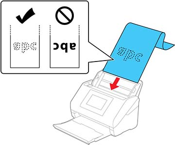 Cómo cargar papel largo