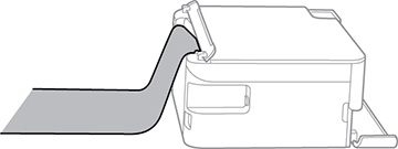 Loading Paper in the Rear Paper Feeder