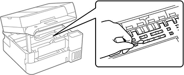 Cleaning the Paper Guide