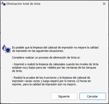 Cómo purgar los tubos de tinta con una utilidad de la computadora