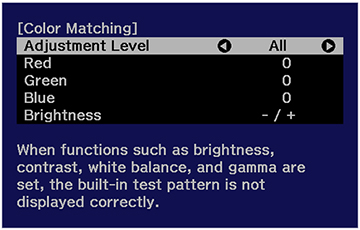 Matching the Screens Manually