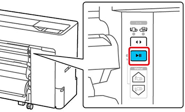 Chargement du support pour l'enroulement automatique