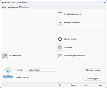 Entering a User ID and Password for Printing