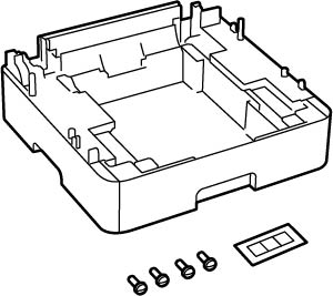 Installing the Optional Paper Cassette Units