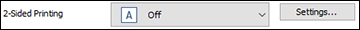 Selecting Double-sided Printing Settings - Windows