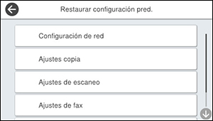 Cómo restablecer los valores predeterminados del panel de control