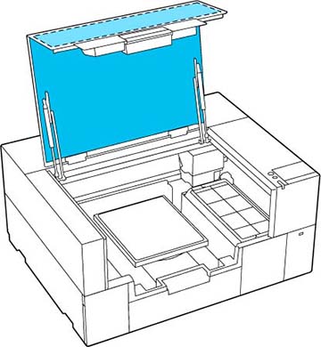 Cleaning Inside the Printer