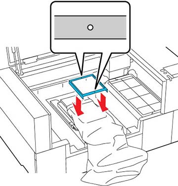 Loading a Sleeve on the Sleeve Platen