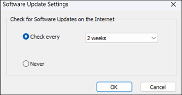 Changing Automatic Update Options