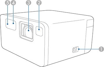 Projector Parts - Front/Top