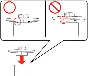 Attaching the Roll Core to the Auto Take-up Reel