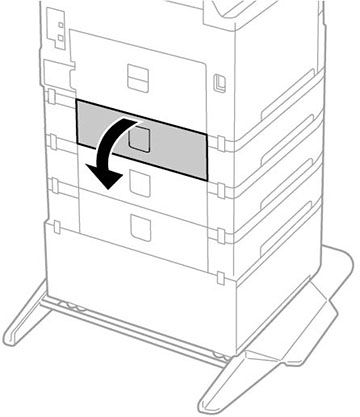 Replacing the Rollers for Paper Cassettes 2 to 4