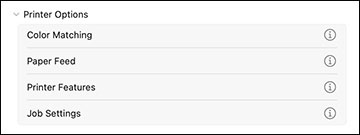 Selecting Basic Print Settings - PostScript Printer Software - Mac