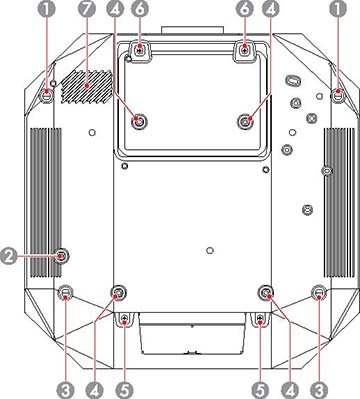 Projector Parts - Base