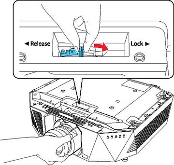 Attaching a Lens