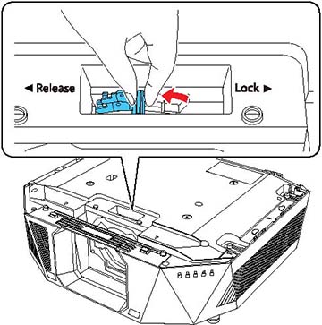 Attaching a Lens
